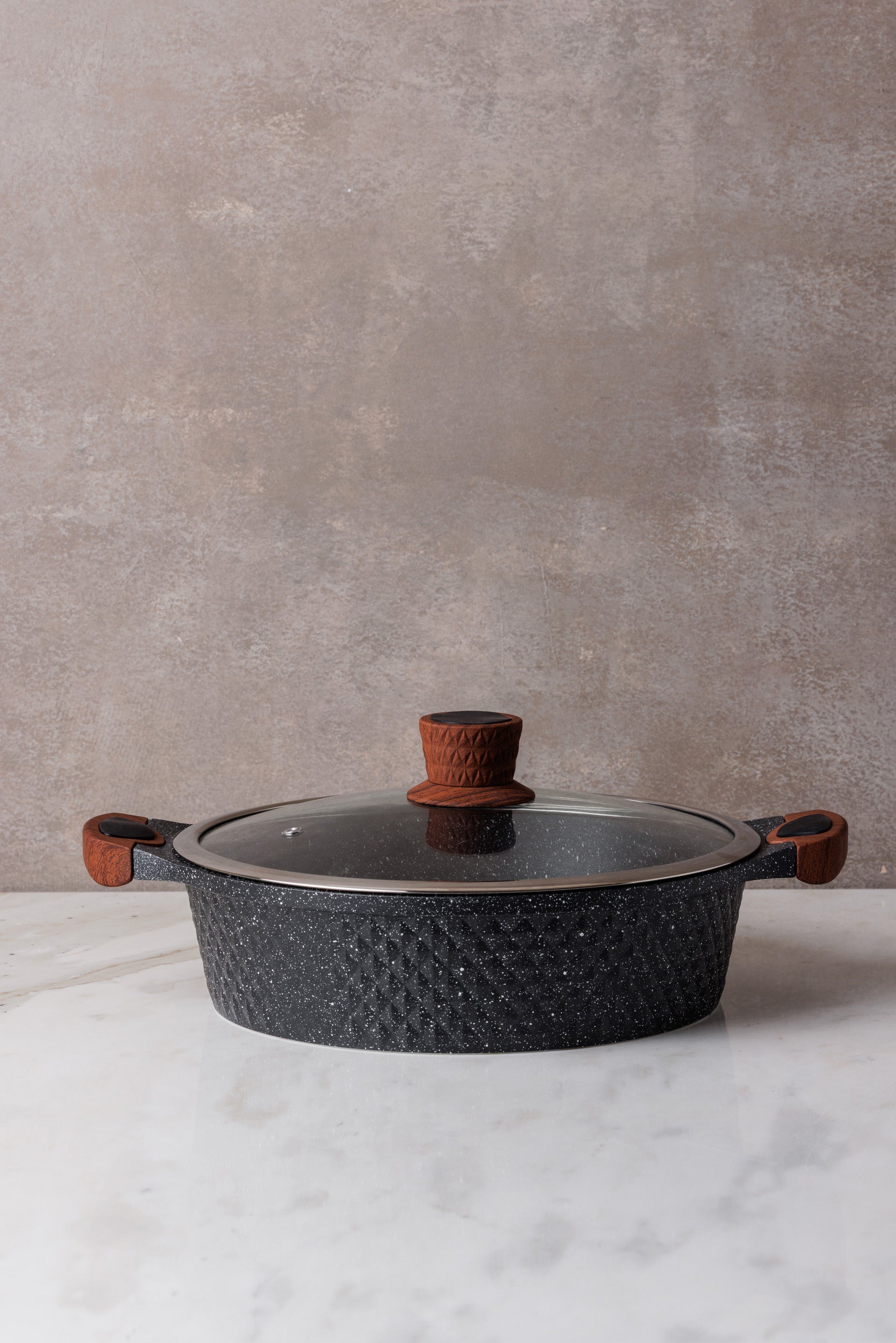 OLLA GRANITO BLACK 28CM – Binah